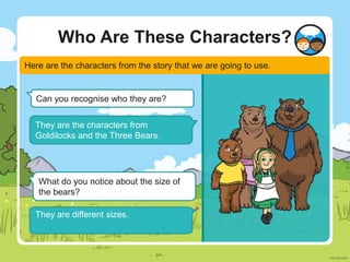 Psicomotricidad 1 ( Goldilocks and the 3 bears - Bear warm up) | PPT
