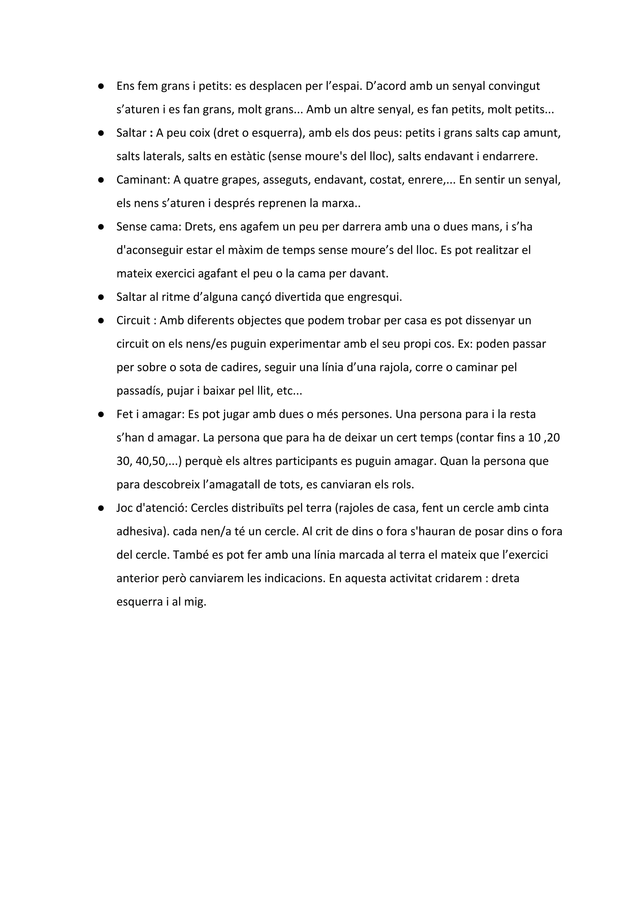 Psicomotricitat a educació infantil | PDF