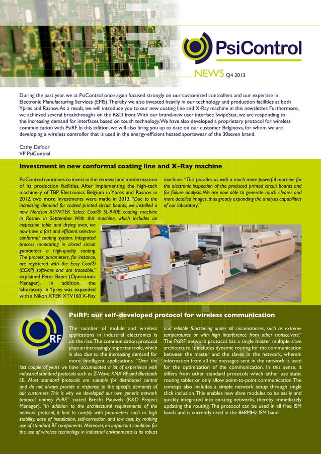 Newsletter PsiControl issue 4 | PDF