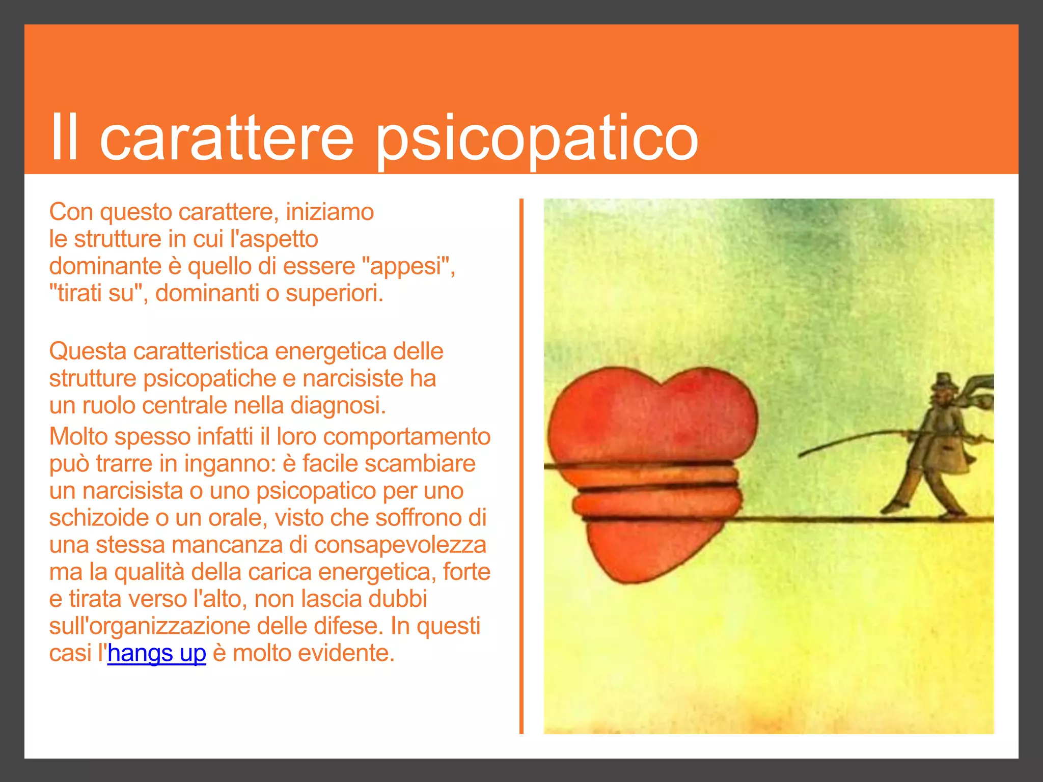 Il carattere Psicopatico | PPTX | Mental Health | Diseases and Conditions
