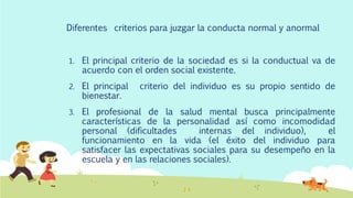 Psicopatología infantil comportamiento normal y anormal | PDF