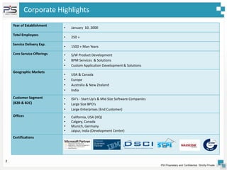 Pratham Software Corporate profile | PDF