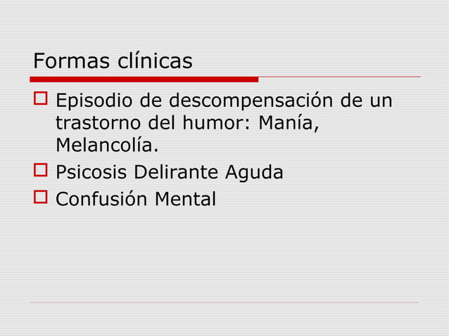 Psicosis agudas 3[1] | PPT