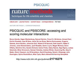 Psicquic | PPT