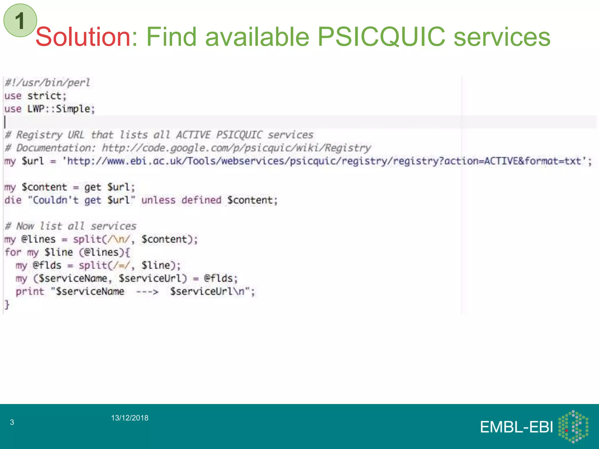 Psicquic tutorial | PPT