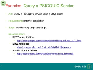 Psicquic tutorial | PPT