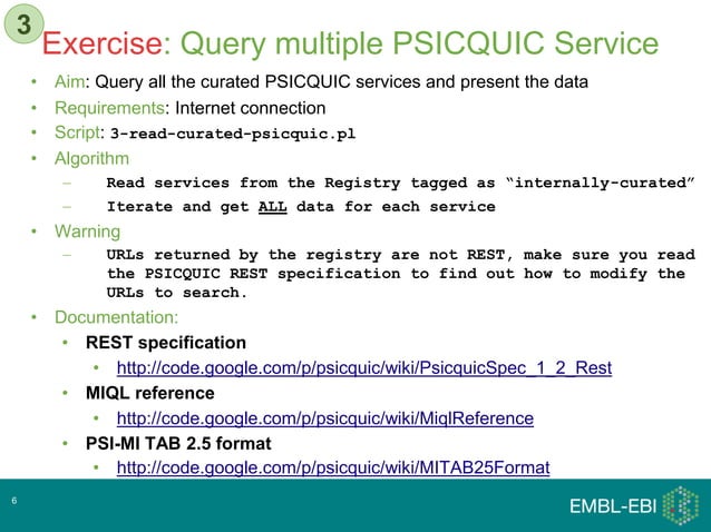 Psicquic tutorial | PPT