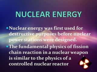 Sources of energy - Physics Class 10 Ch-13 | PPTX | Chemistry | Science