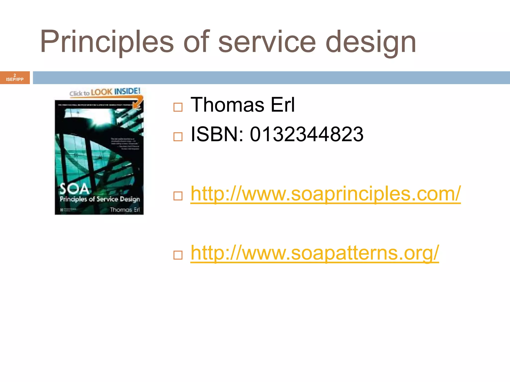 Principles of Service Orientation | PPTX