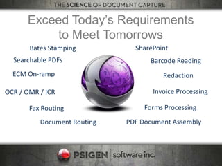 PSIGEN Document Capture | PPTX