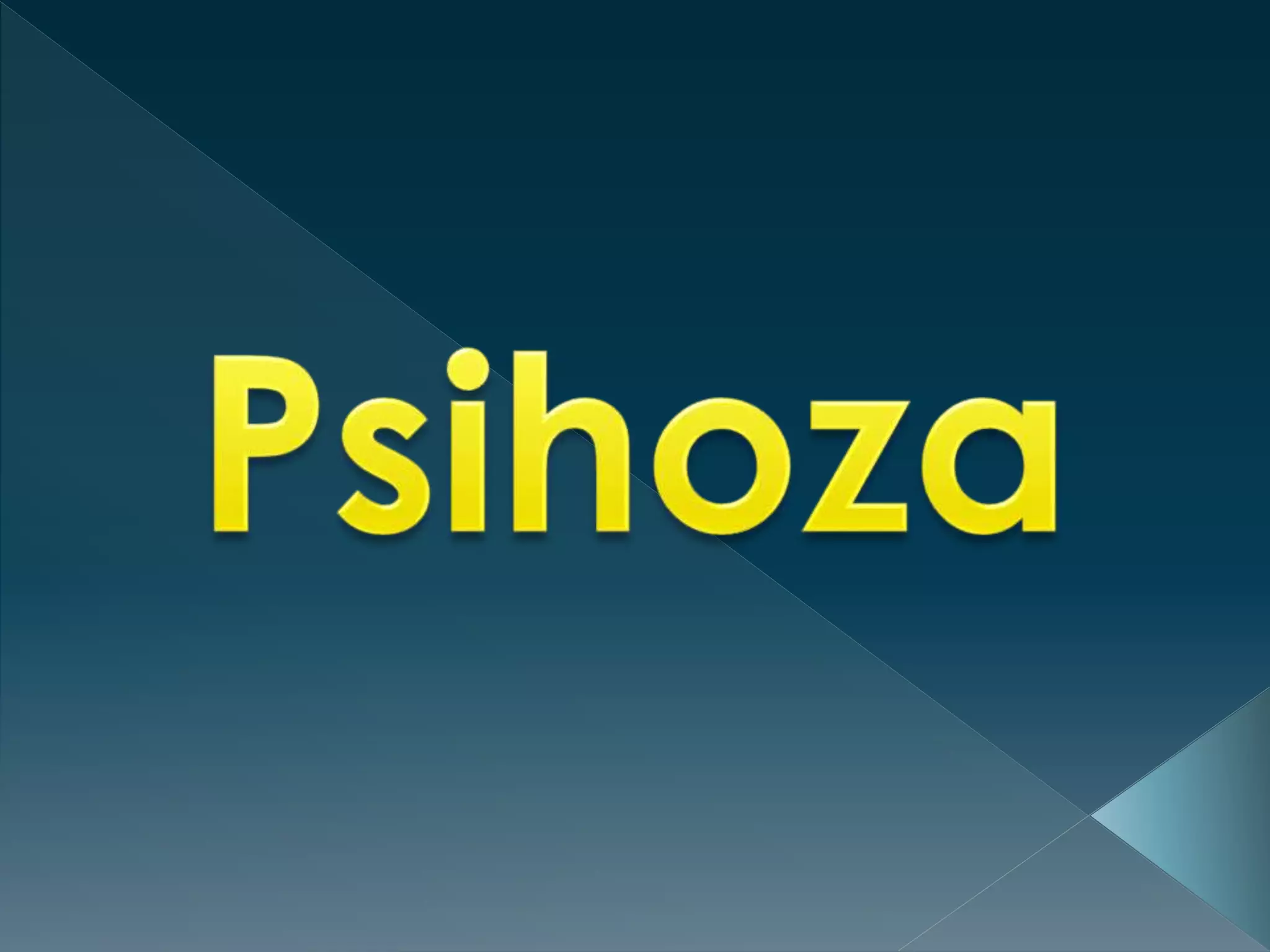 Psihoza monika osterman ii-1 | PPTX