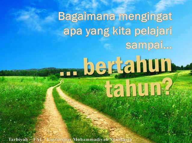 Psikologi Umum Ingatan | PPTX