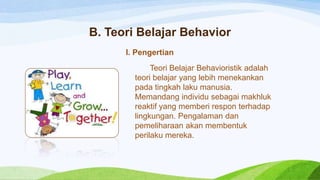 Psikologi (Pendekatan behaviouristik) | PPTX