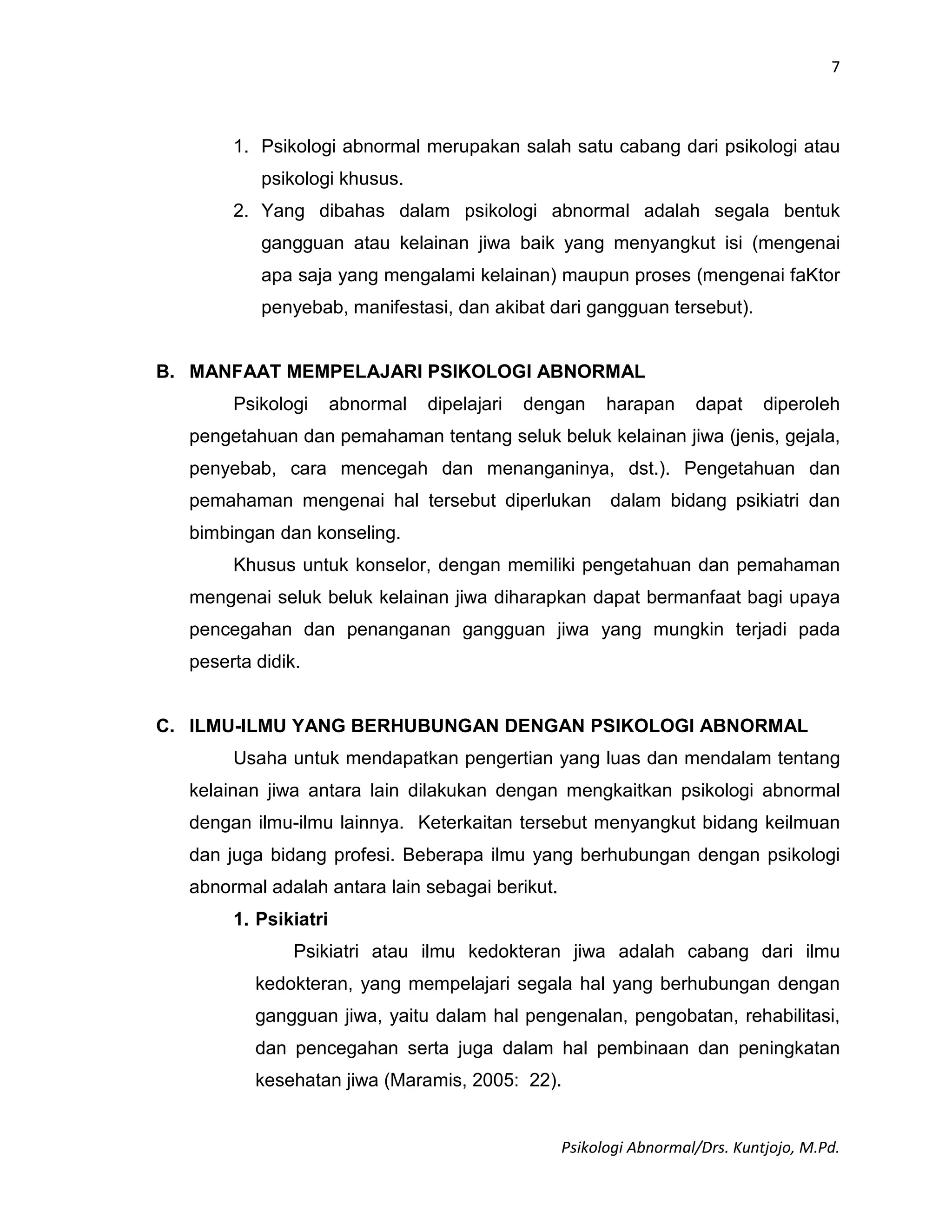Psikologi abnormal | PDF