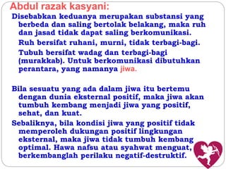 Psikologi-Islami-JIWA-MANUSIA.ppt jjjjjjjjjjj | PPT