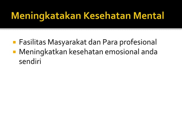 Psikologi abnormal dan metode terapi | PPSX