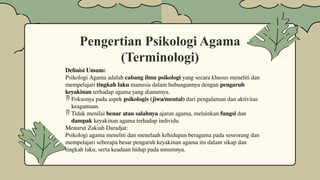 Psikologi Agama-Materi 1- Jumatri Hollong.pptx