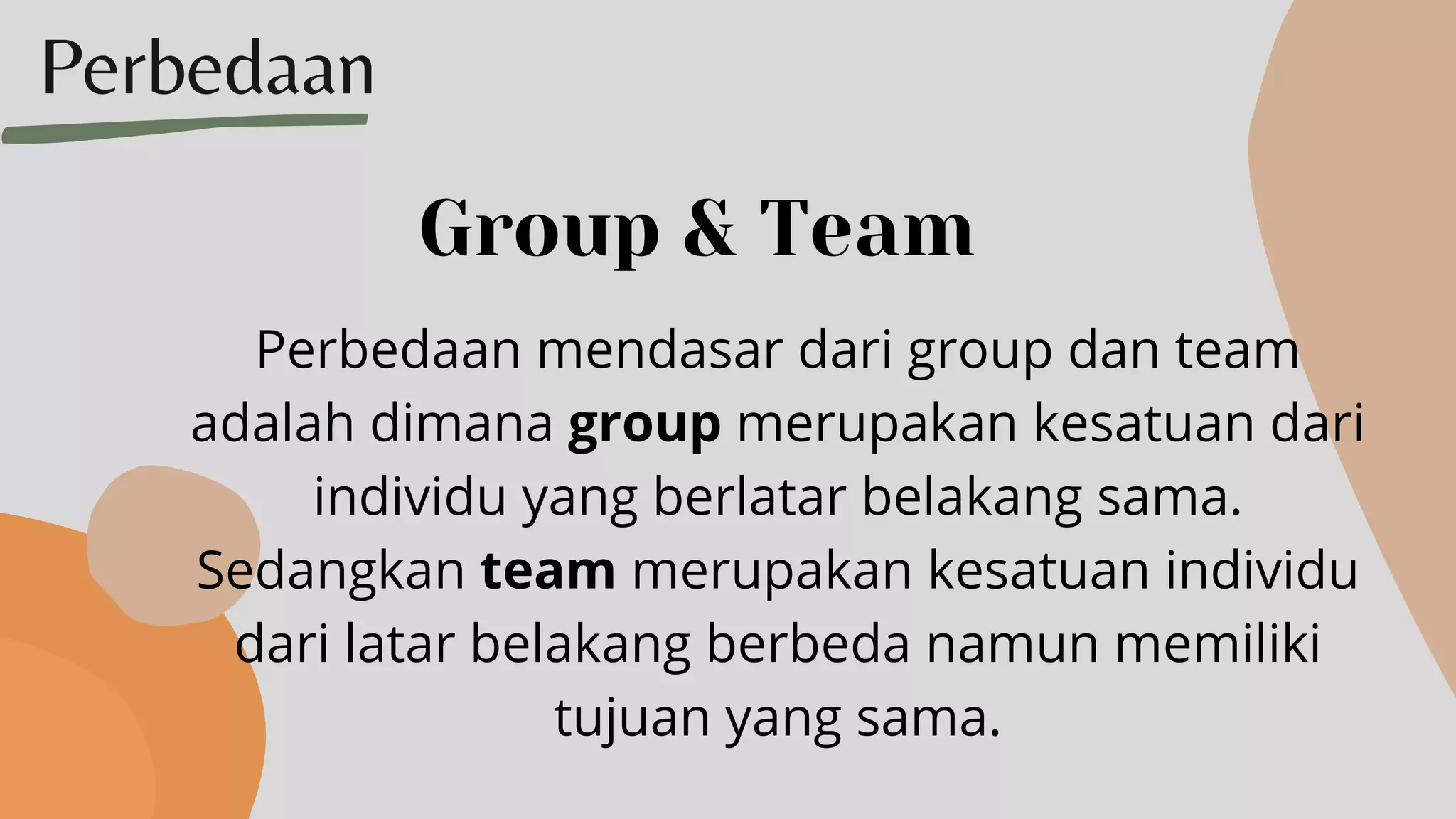 Pengertian Group dan Team | PDF