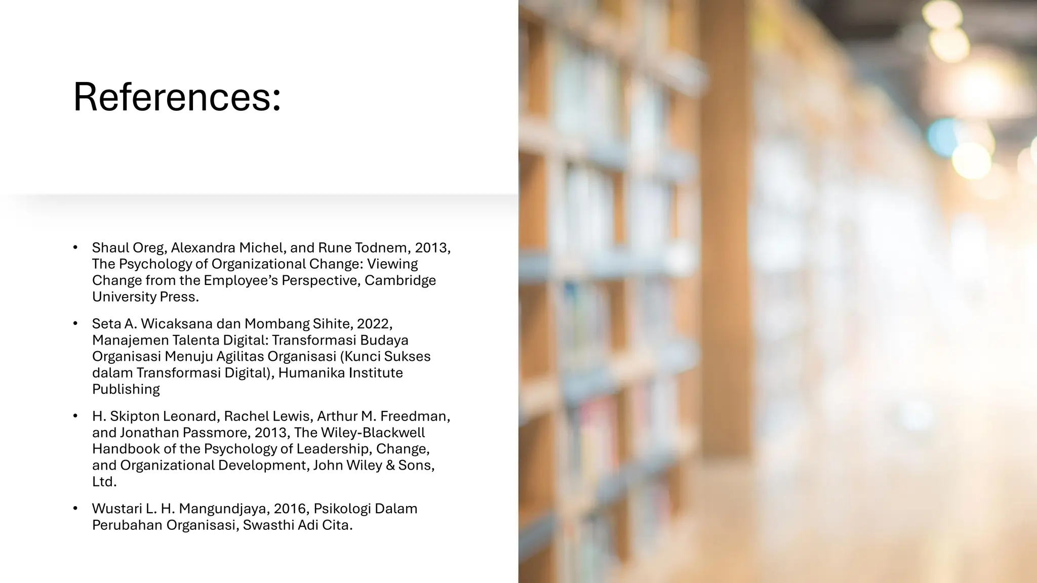 Perspektif Psikologi dalam Perubahan Organisasi | PDF