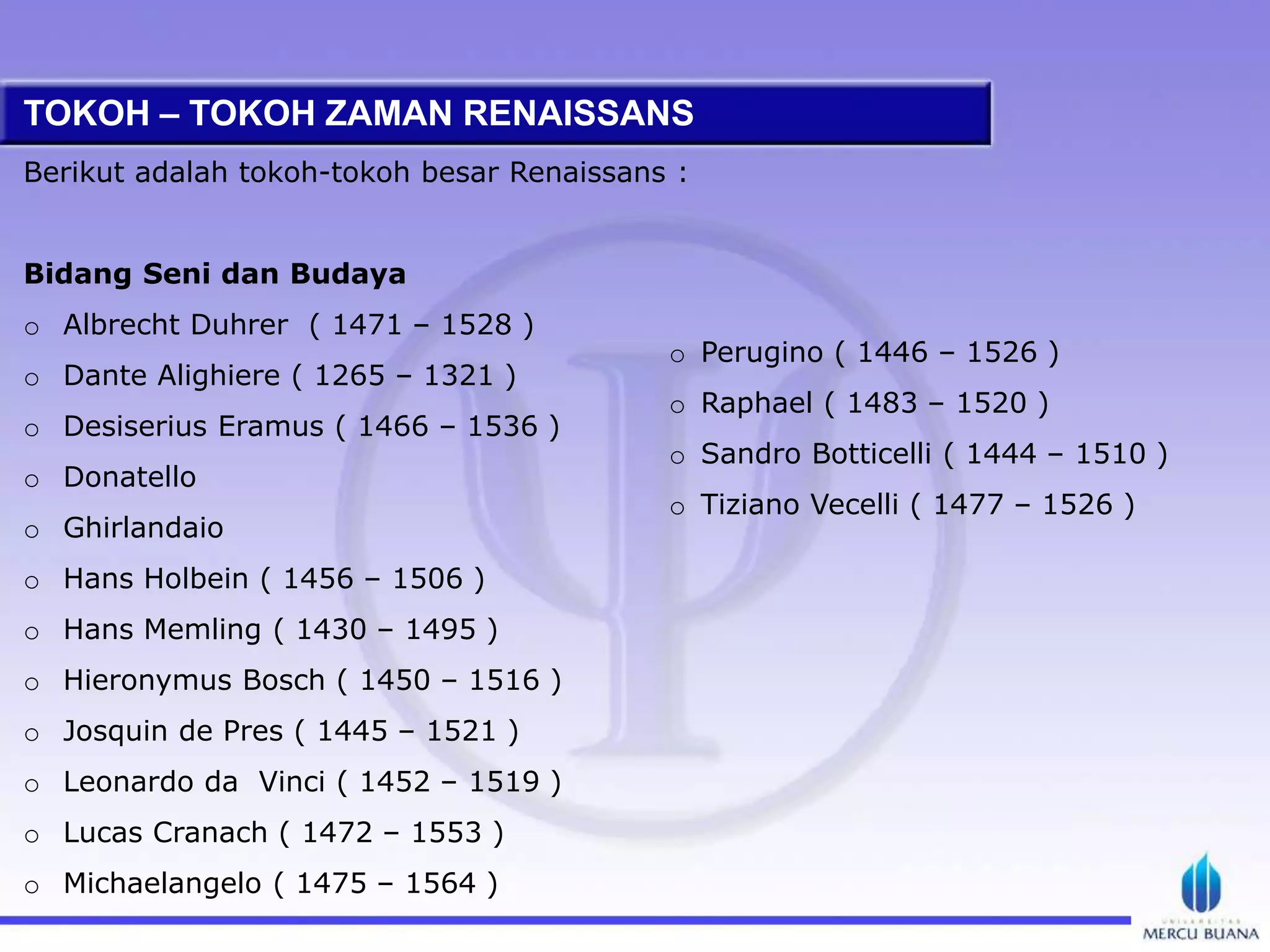 Psikologi dalm pandangan gereja dan masa renaissance | PPTX