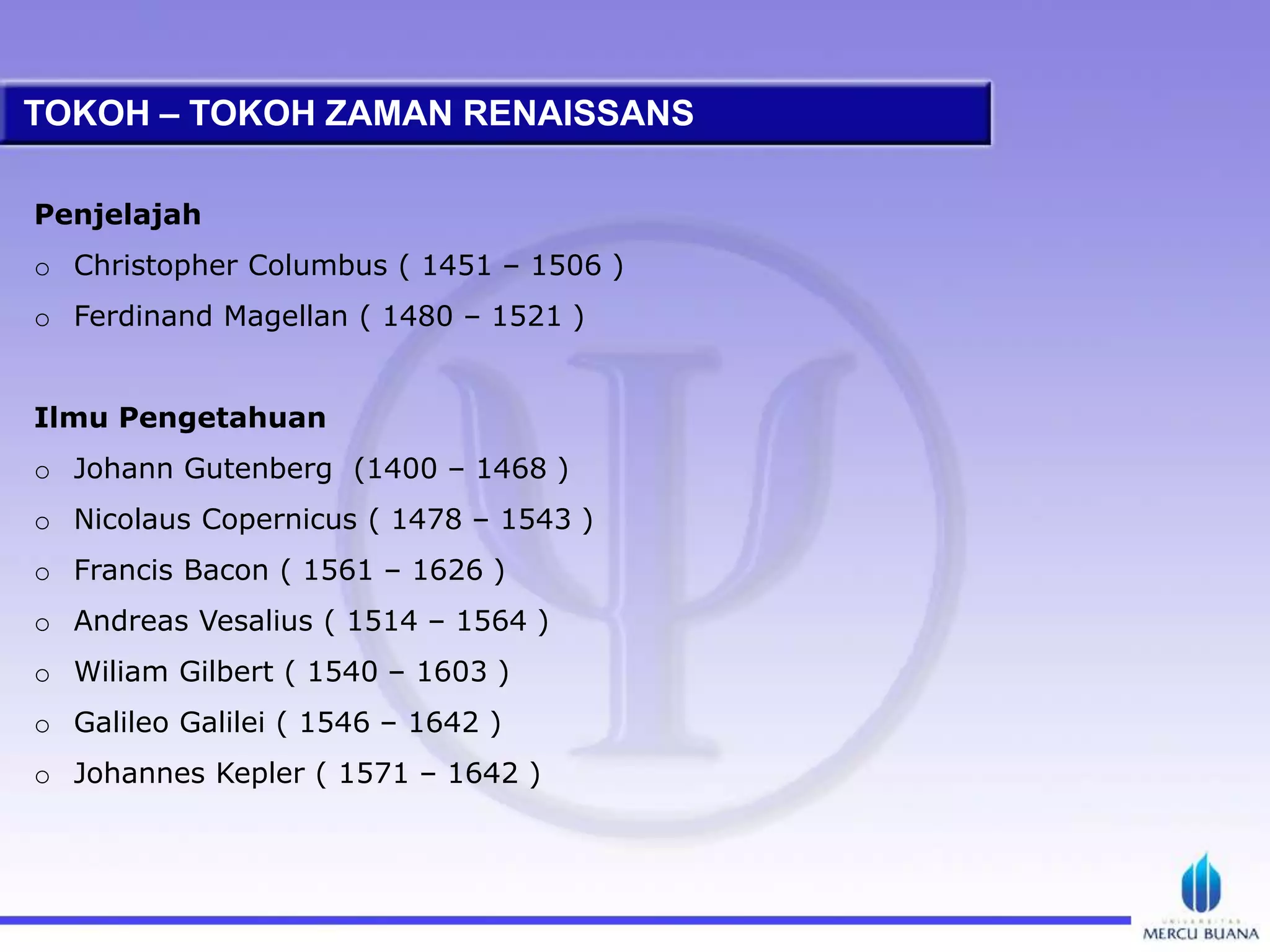 Psikologi dalm pandangan gereja dan masa renaissance | PPTX