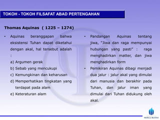 Psikologi dalm pandangan gereja dan masa renaissance | PPTX