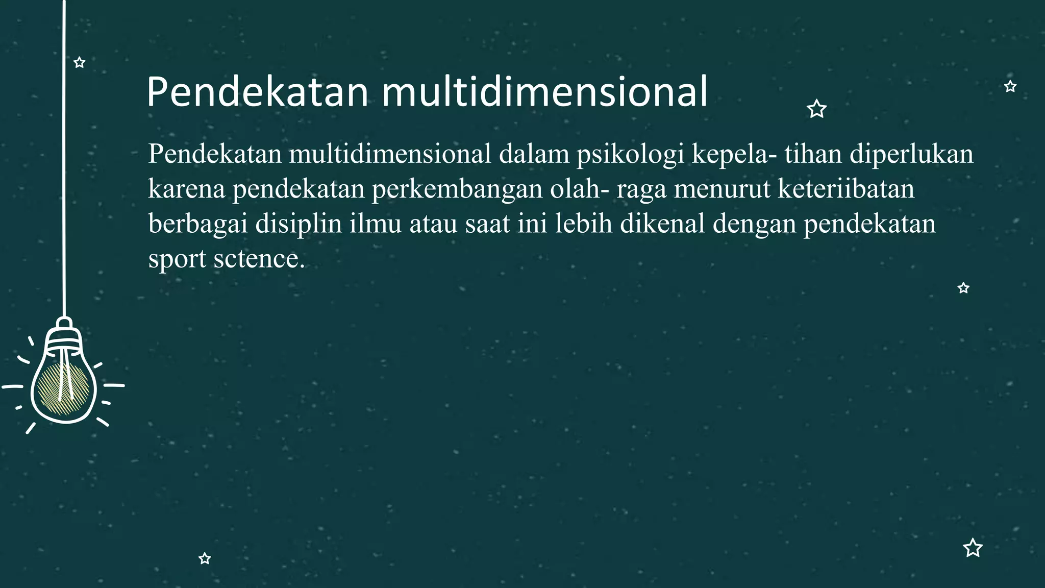 Psikologi kepelatihan olahraga | PPTX