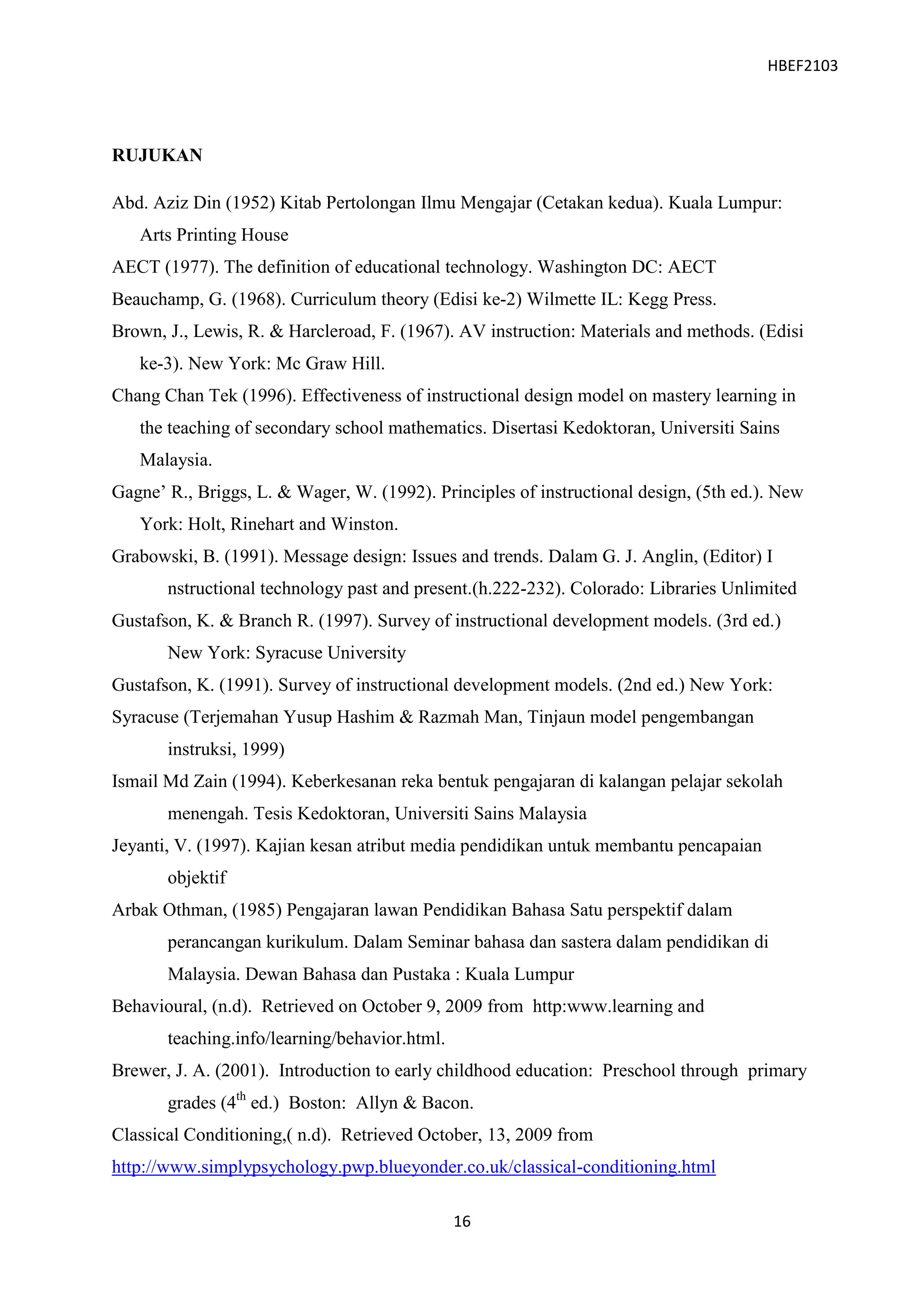 Psikologi pendidikan | DOCX