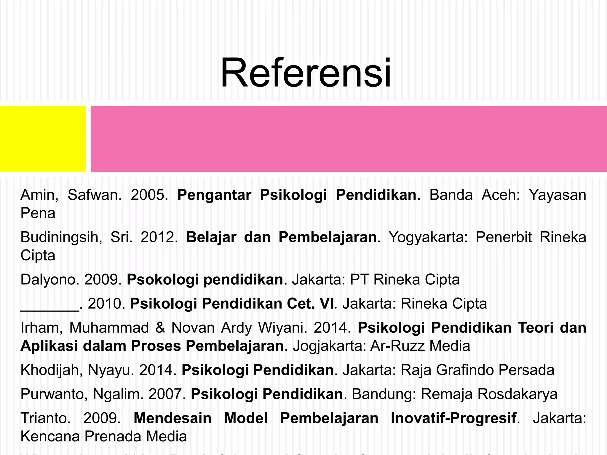 Psikologi Pendidikan dan Teori Belajar Konstruktivisme | PPTX