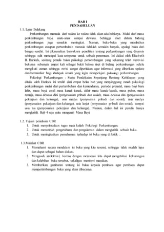 Psikologi perkembangan | PDF