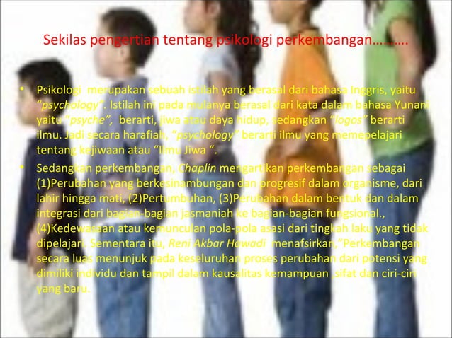 pendekatan dan metode dalam psikologi perkembangan | PPT