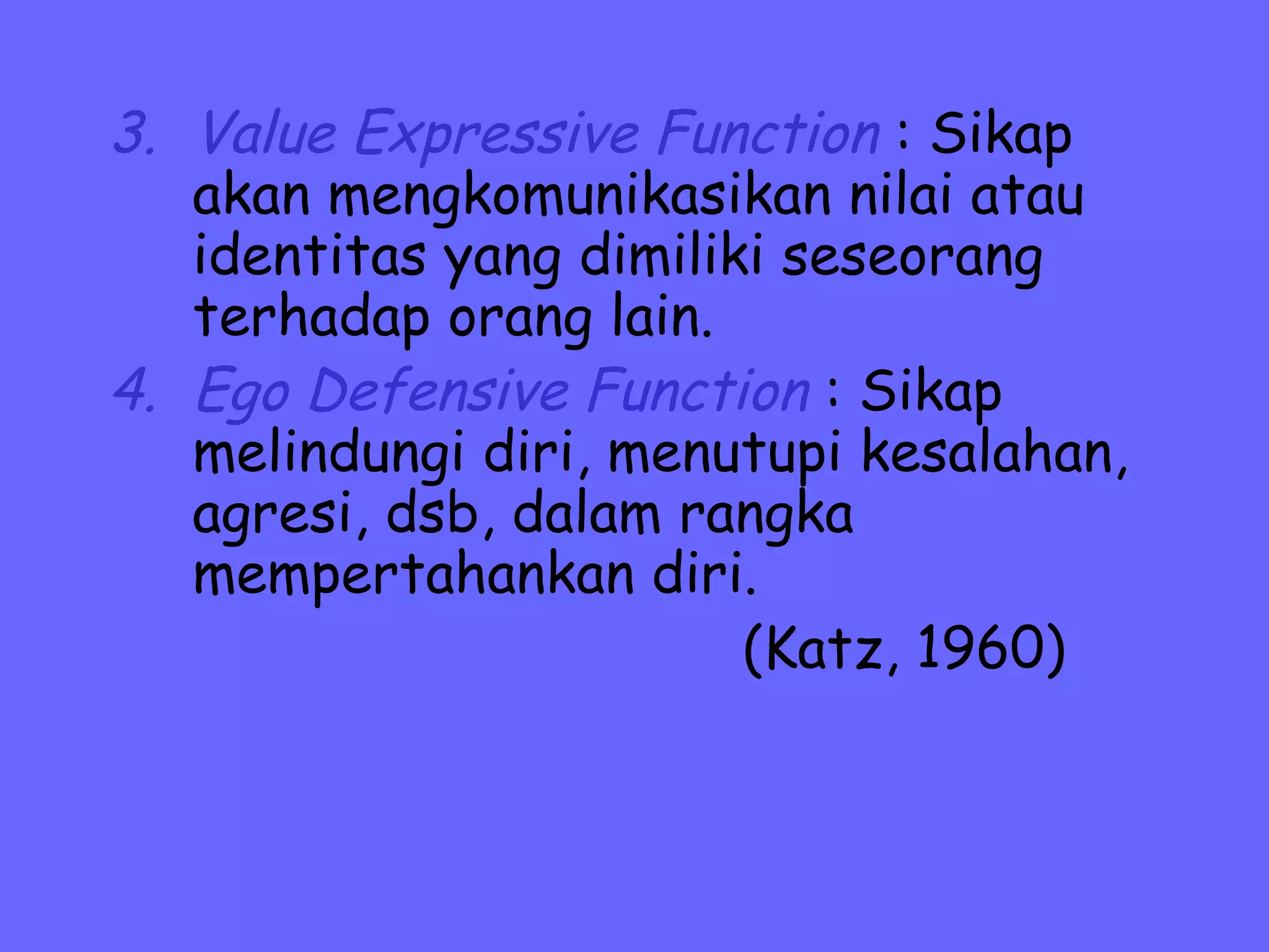 Psikologi sosial - attitudes | PPT