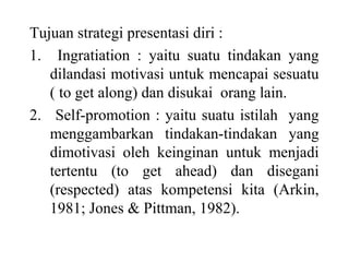 Psikologi sosial - persepsi tentang diri | PPT