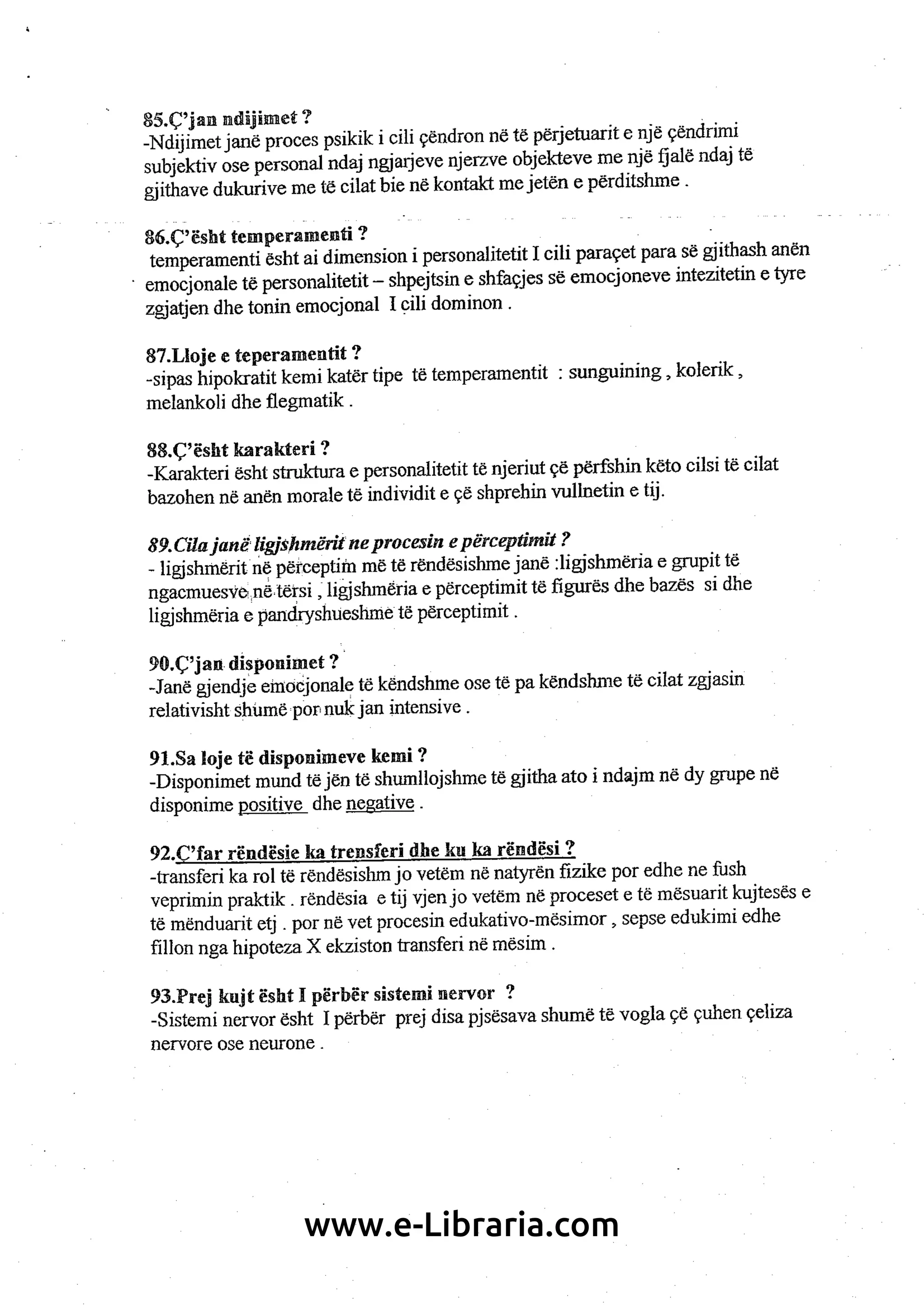 Psikologji pp-permbledhje | PDF