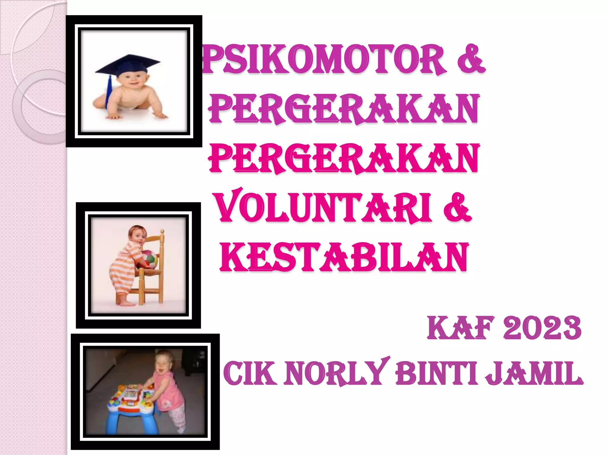 pergerakan voluntary dan kestabilan | PPTX