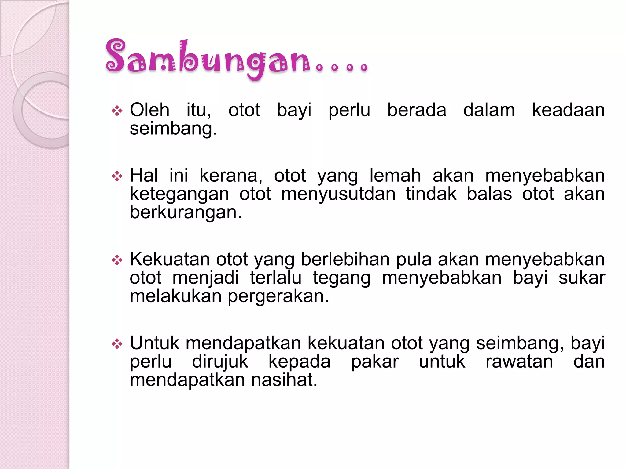 pergerakan voluntary dan kestabilan | PPTX