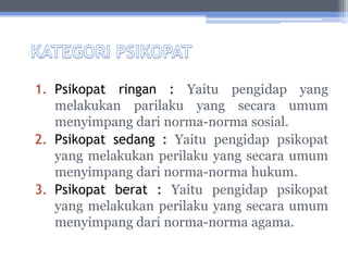 Psikopat | PPTX