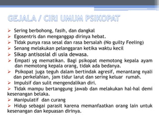 Psikopat | PPTX