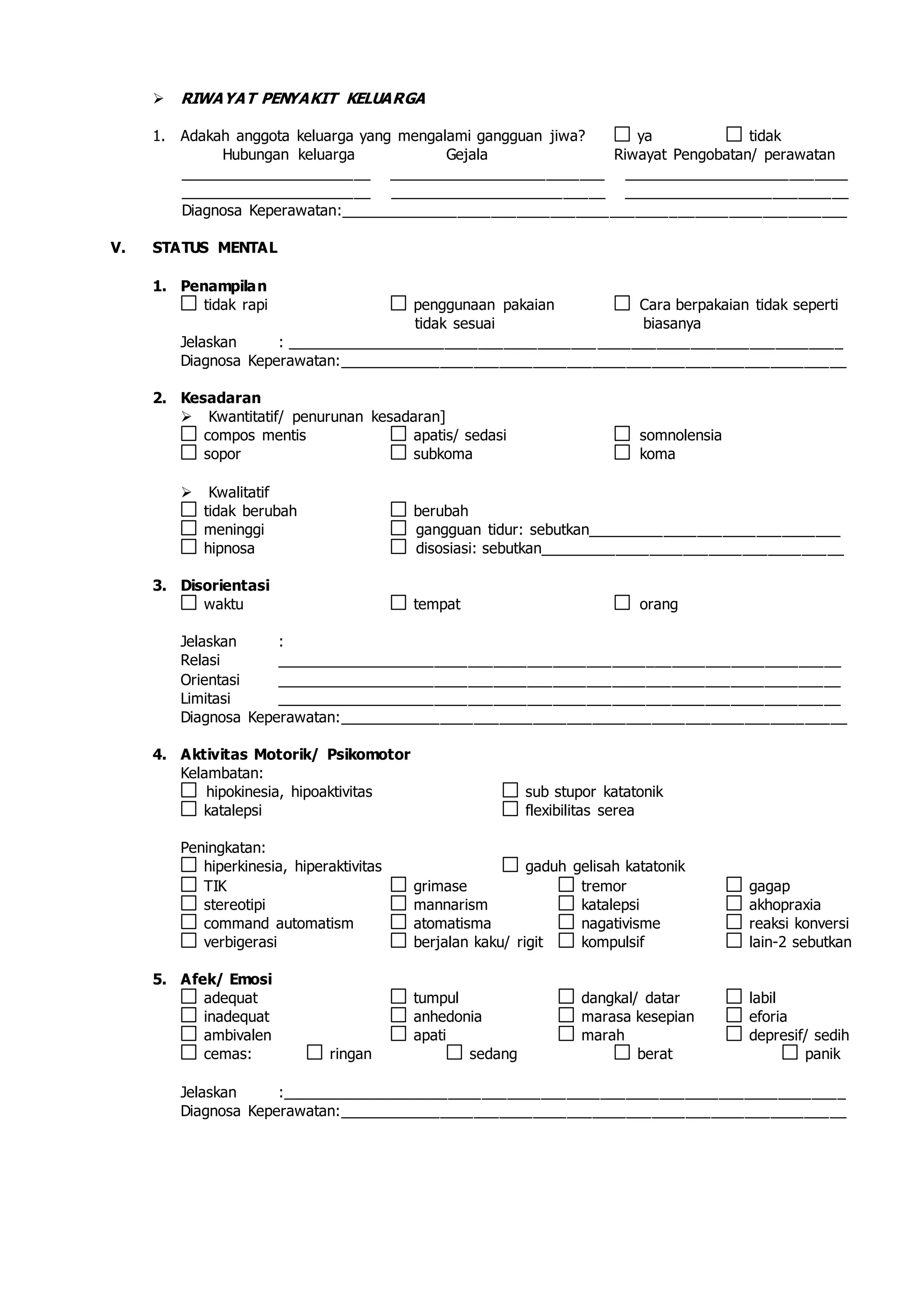 Psikososial 8 rangkap | PDF