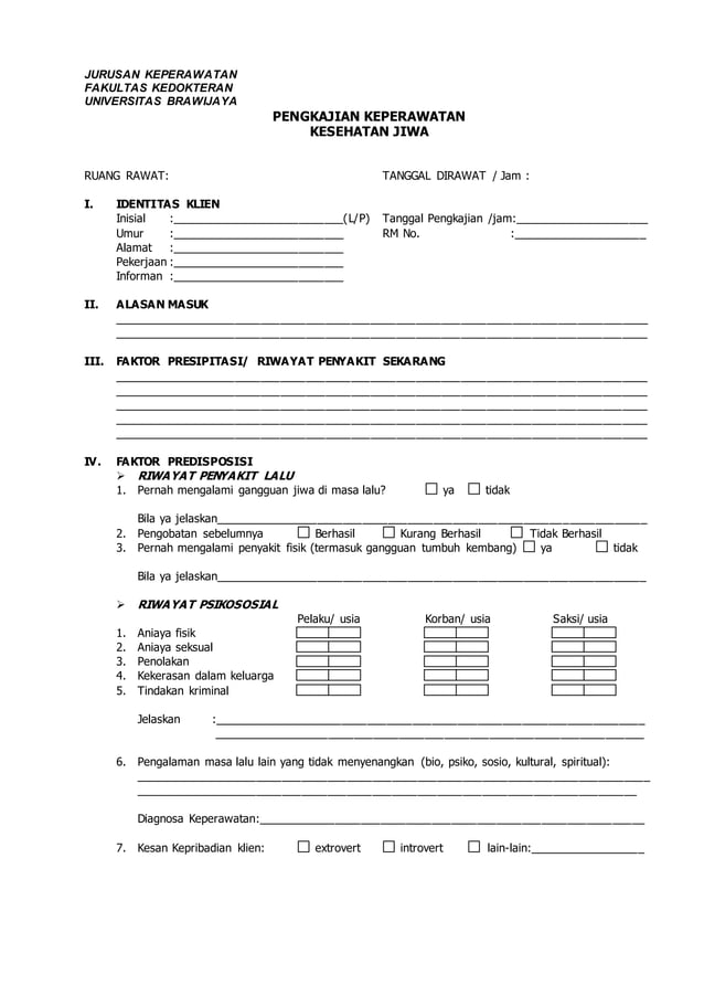 Psikososial 8 rangkap | PDF