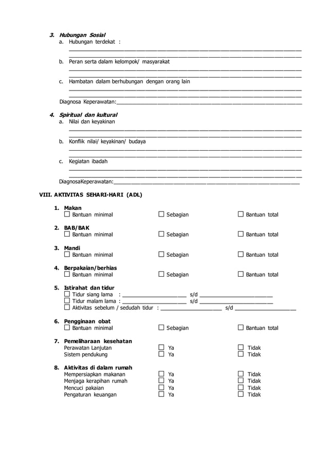 Psikososial 8 rangkap | PDF