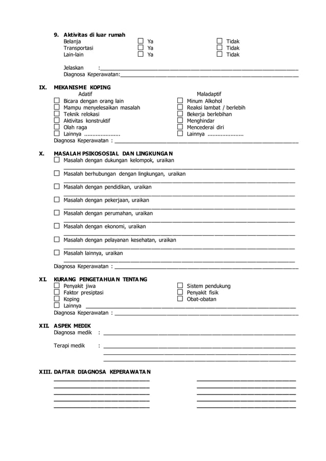 Psikososial 8 rangkap | PDF