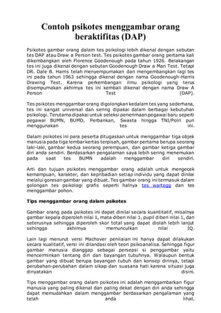Psikotes | DOCX