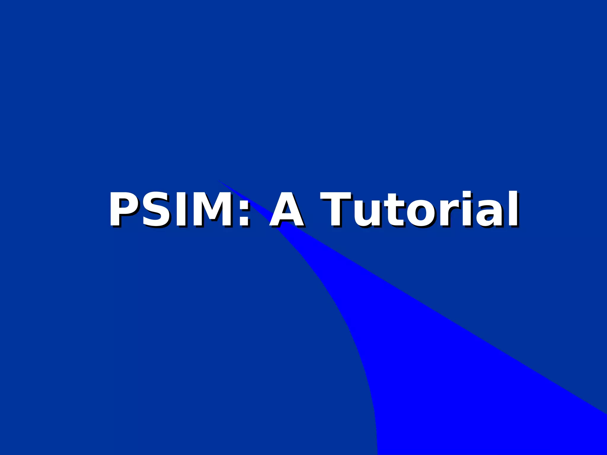 Psim tutorial- tiristor | PDF