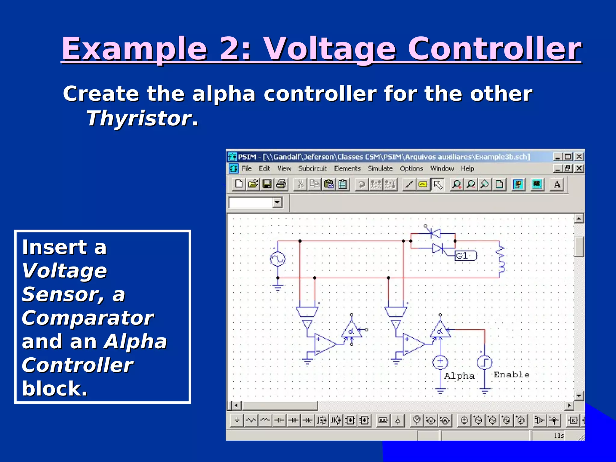 Psim tutorial- tiristor | PDF