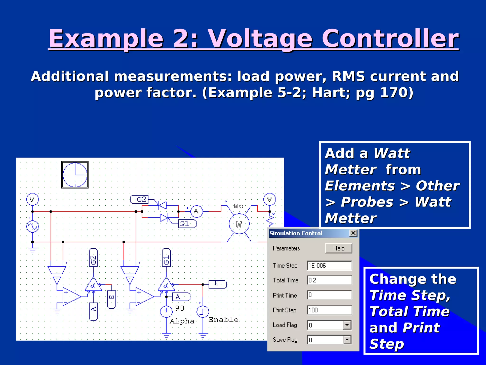Psim tutorial- tiristor | PDF