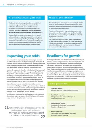 Identify your future stars | PDF | Career Planning | Careers