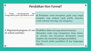 Pendidikan luar sekolah dan non formal.pptx