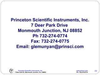 Princeton Scientific Instruments | PPT