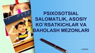 Psixologik salomatlik taqdimot djjjb.pptx